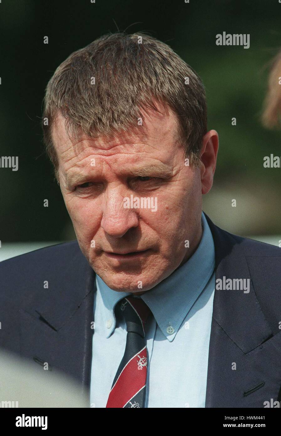 KEN CUNNINGHAM-BROWN RACE HORSE TRAINER 17 September 1996 Stock Photo ...