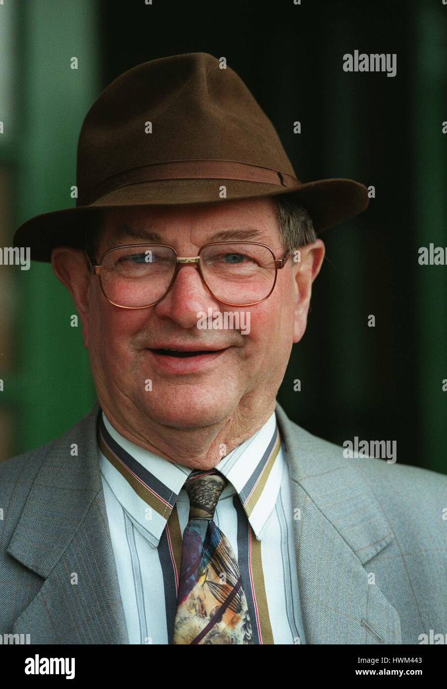 DENYS SMITH RACE HORSE TRAINER 24 May 1996 Stock Photo - Alamy