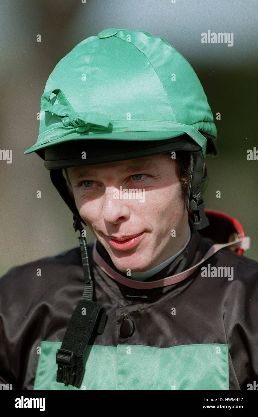 MICHAEL FENTON JOCKEY 13 May 1996 Stock Photo - Alamy
