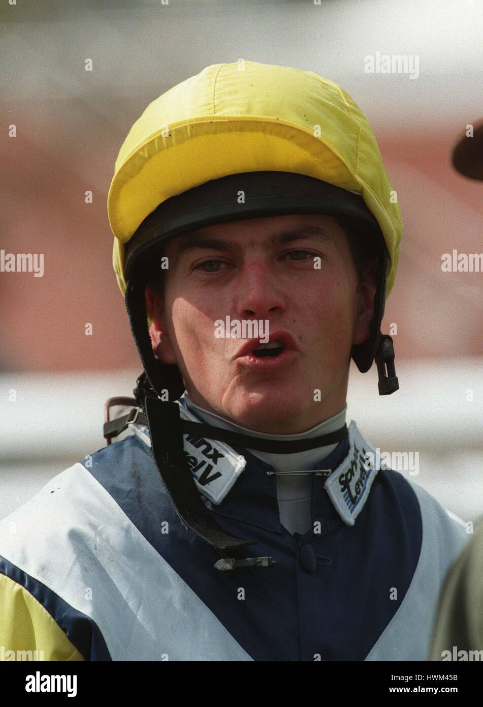 JASON TATE JOCKEY 02 September 1996 Stock Photo - Alamy