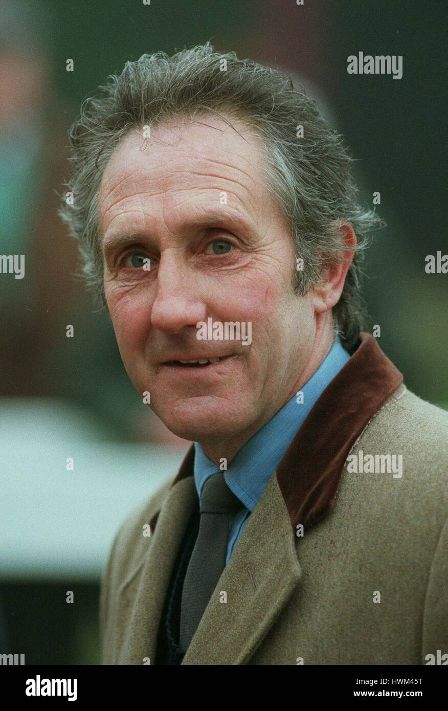 BILL TURNER RACE HORSE TRAINER 09 April 1996 Stock Photo - Alamy