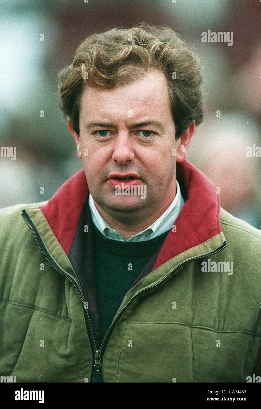 NIGEL TINKLER RACE HORSE TRAINER 12 November 1996 Stock Photo - Alamy