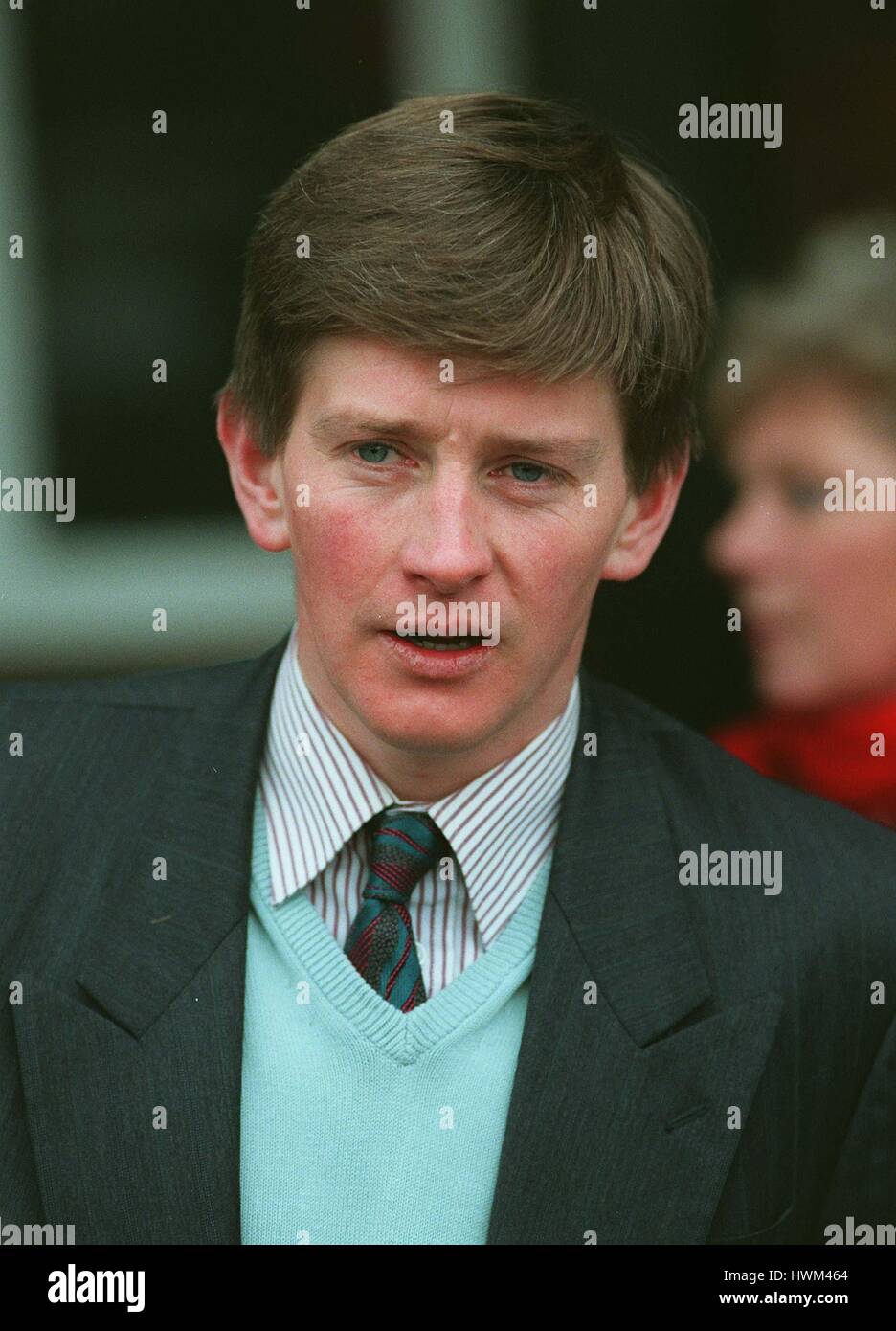HAMISH H ALEXANDER RACE HORSE TRAINER 07 March 1996 Stock Photo - Alamy