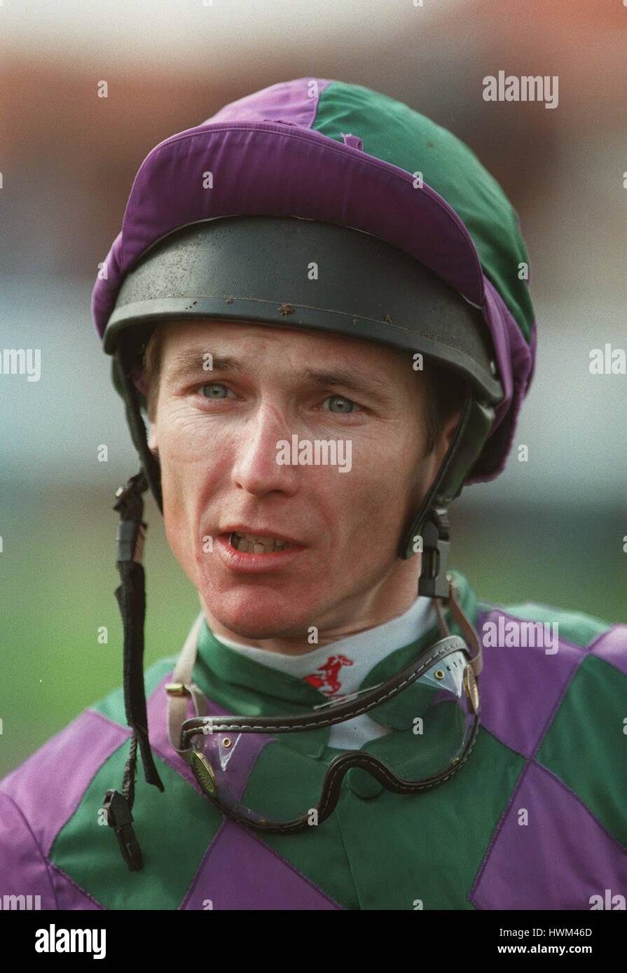 PHILIP ROBINSON JOCKEY 19 April 1996 Stock Photo - Alamy