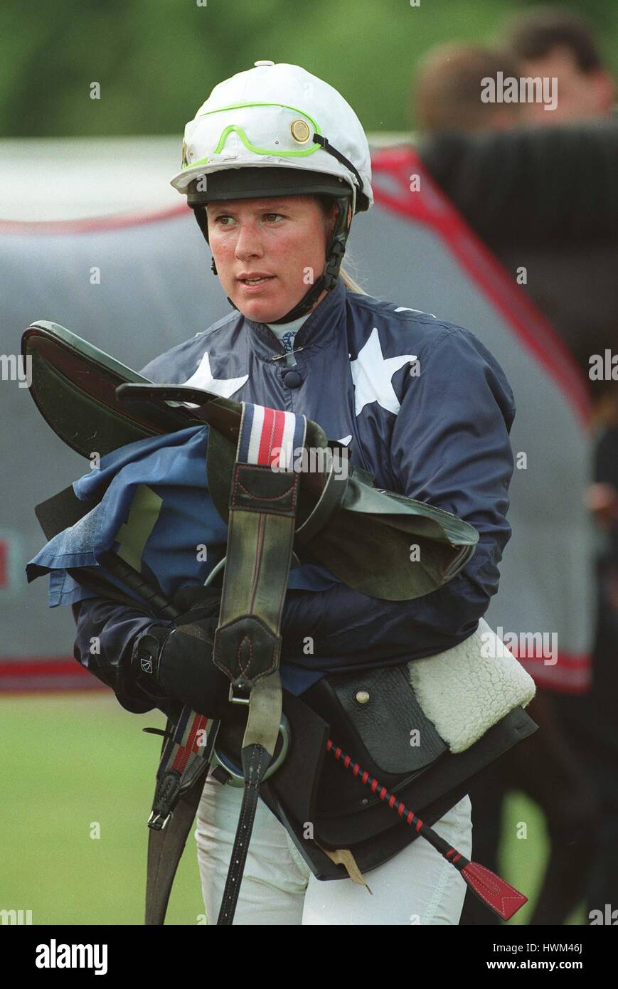 JANE ALLISON JOCKEY 07 September 1996 Stock Photo - Alamy