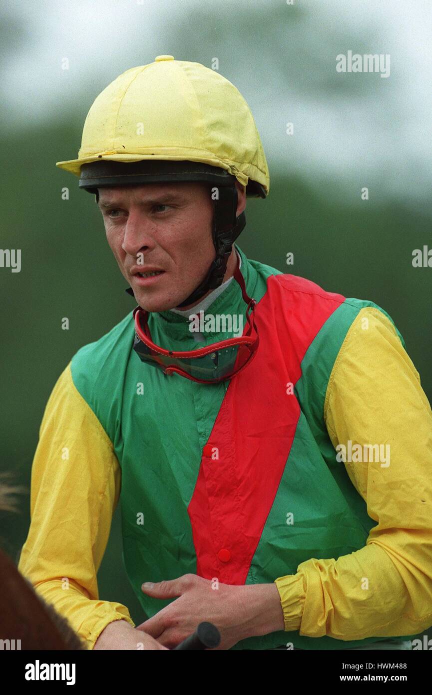 GARY HIND JOCKEY 07 September 1996 Stock Photo - Alamy