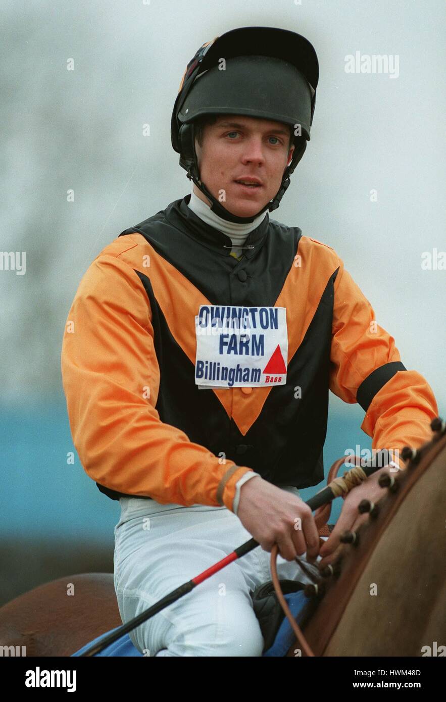 NICHOLAS BENTLEY JOCKEY 07 March 1996 Stock Photo - Alamy