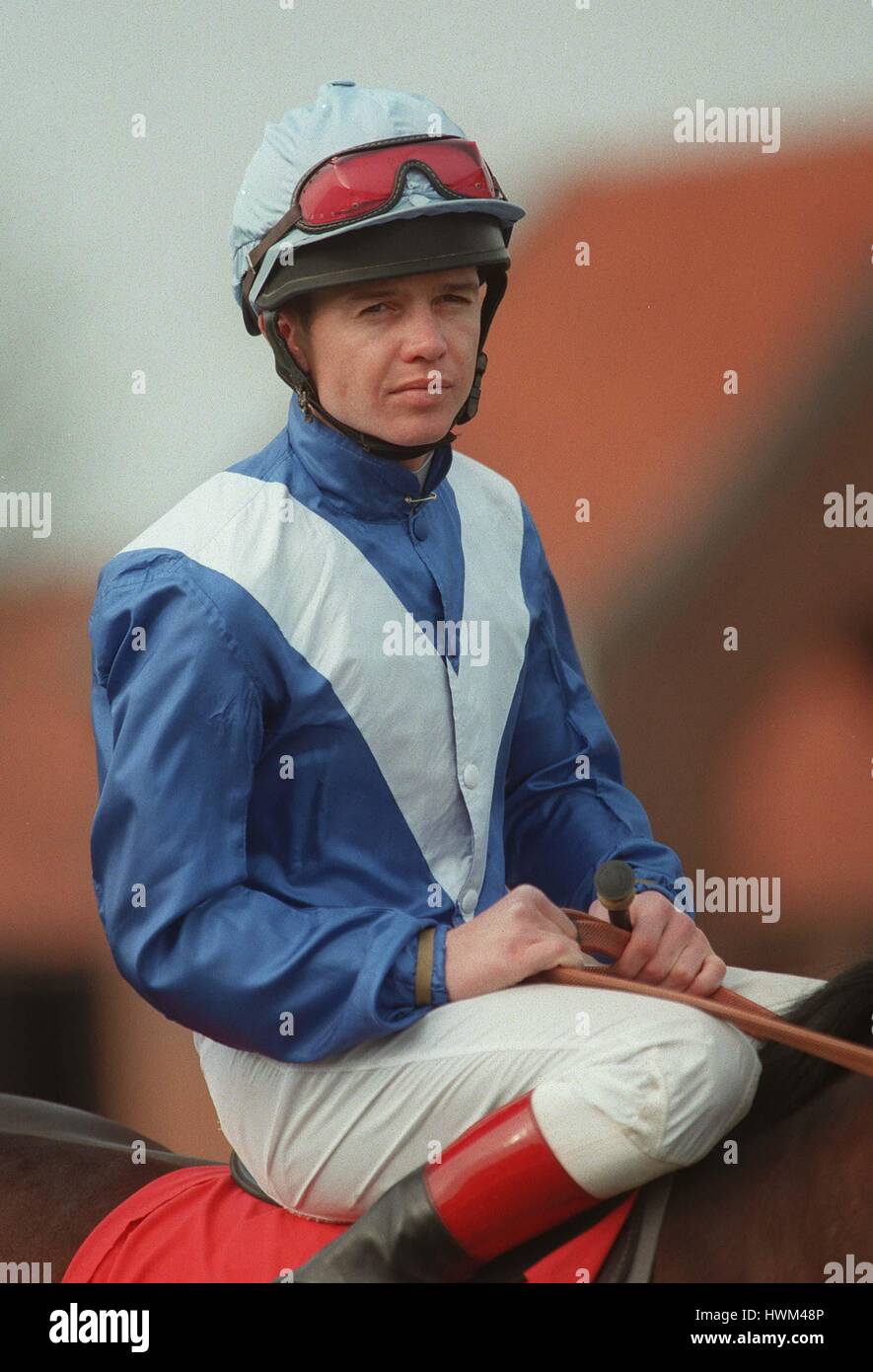 JASON WEAVER JOCKEY 19 April 1996 Stock Photo - Alamy