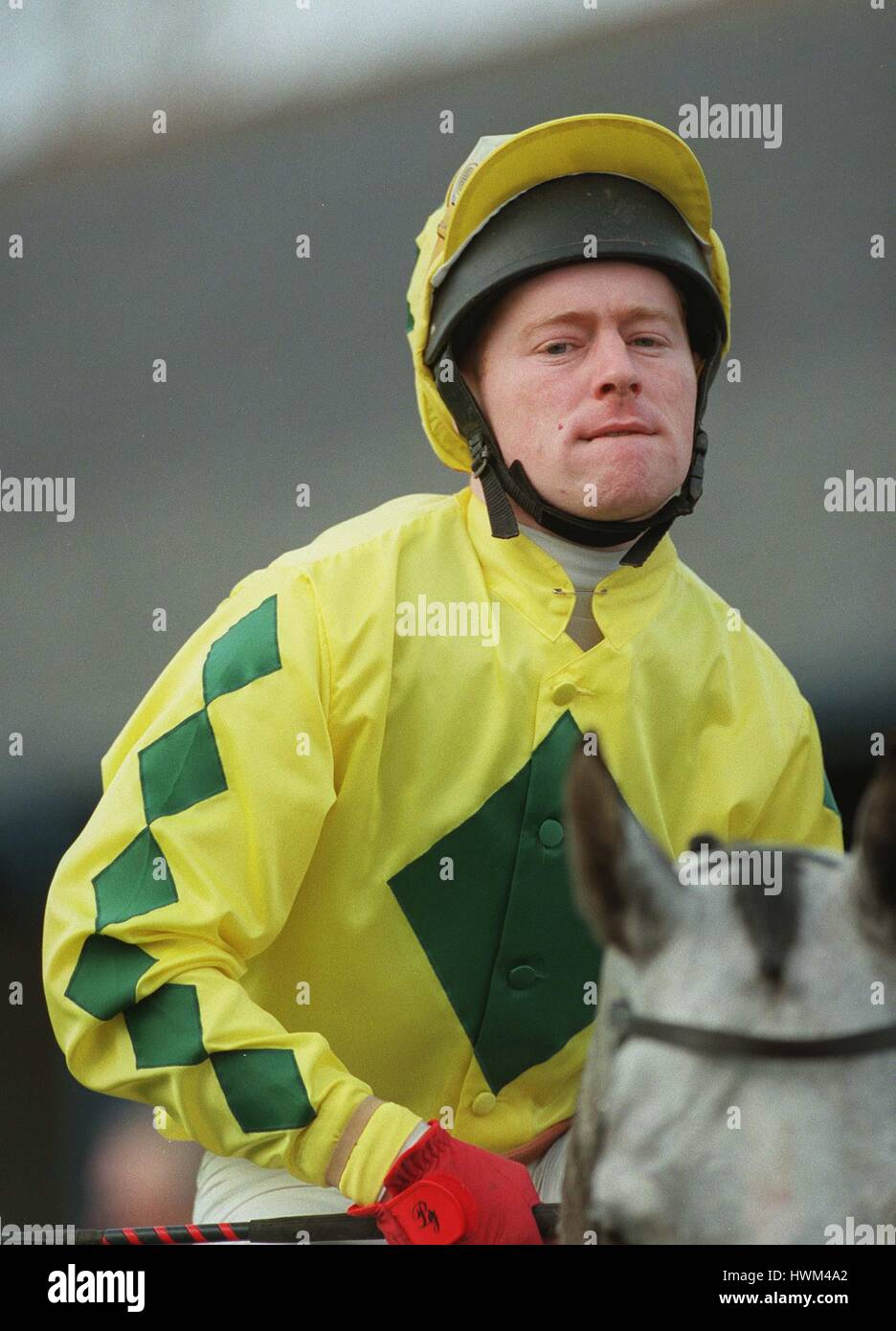 DEREK BYRNE JOCKEY 12 January 1996 Stock Photo - Alamy