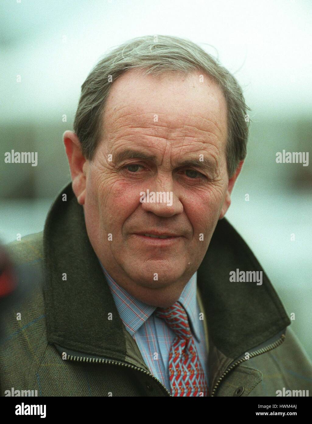 RICHARD HANNON RACE HORSE TRAINER 04 June 1996 Stock Photo - Alamy