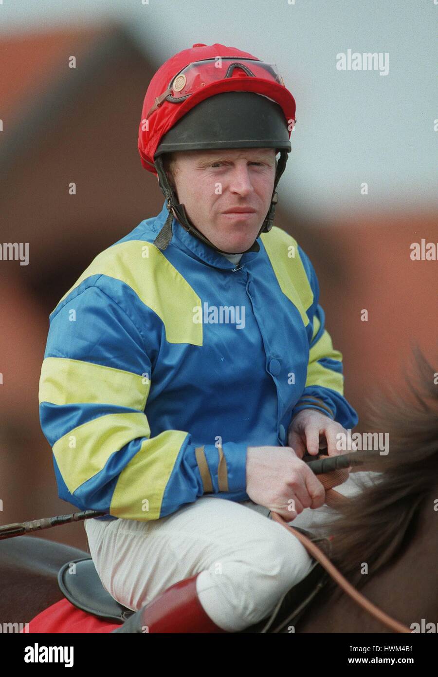 GARY BARDWELL JOCKEY 19 April 1996 Stock Photo - Alamy