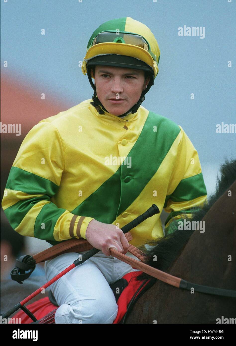 NEIL VARLEY JOCKEY 30 April 1996 Stock Photo - Alamy
