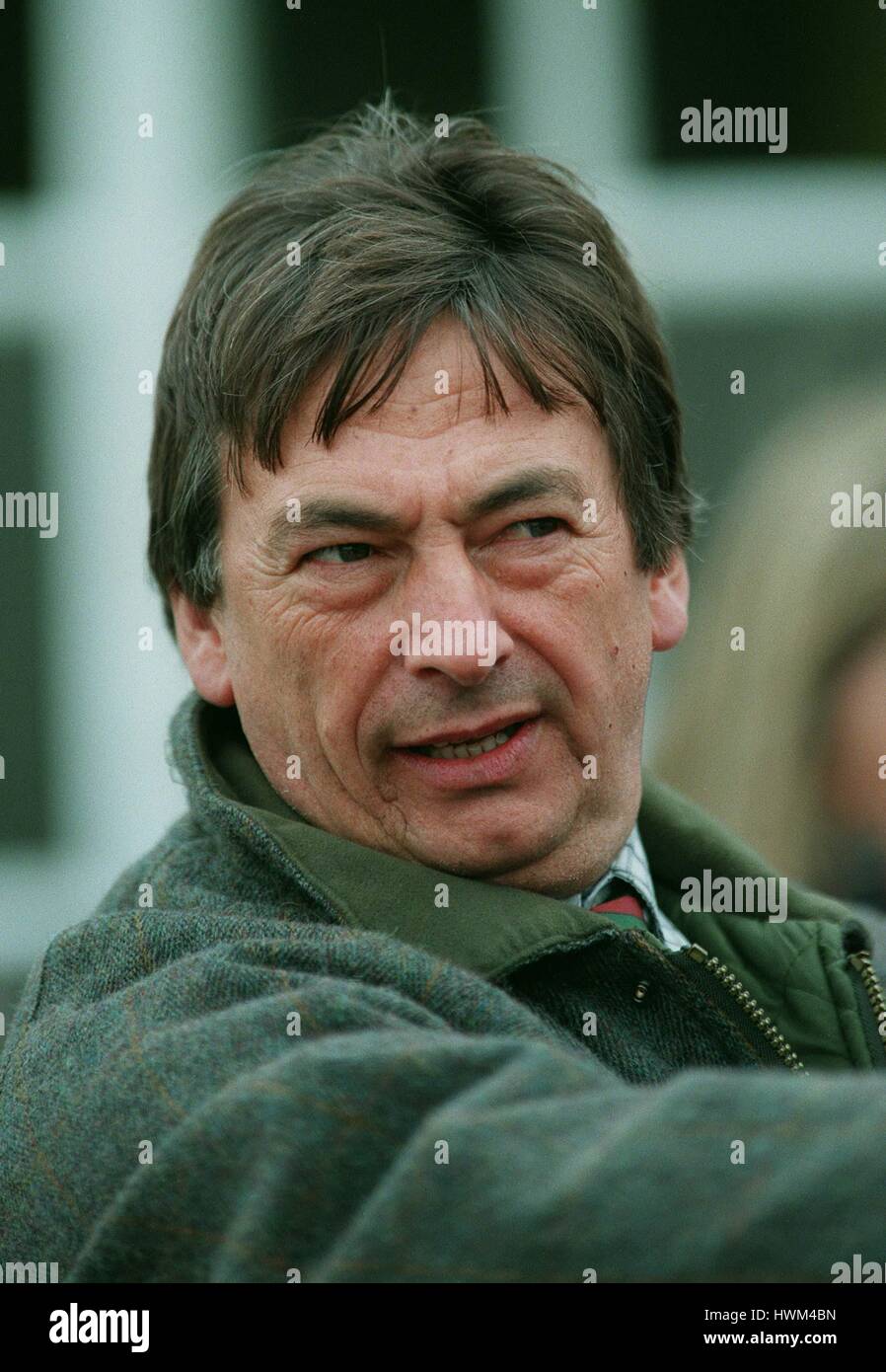 JOHN FFITCH-HEYES RACE HORSE TRAINER 17 October 1996 Stock Photo - Alamy