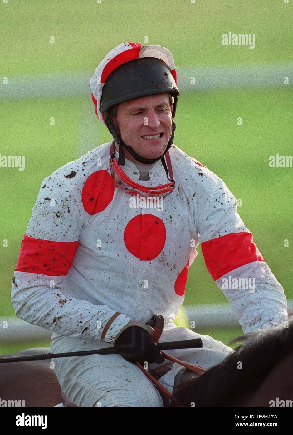 GRAHAM BRADLEY JOCKEY 12 January 1996 Stock Photo - Alamy