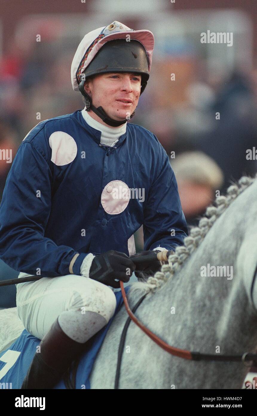 RICHARD GUEST JOCKEY 11 December 1996 Stock Photo - Alamy