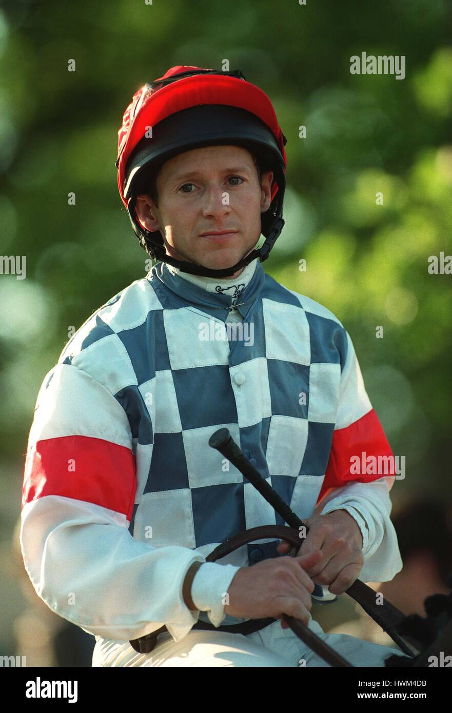 RICHARD QUINN JOCKEY 25 June 1996 Stock Photo - Alamy