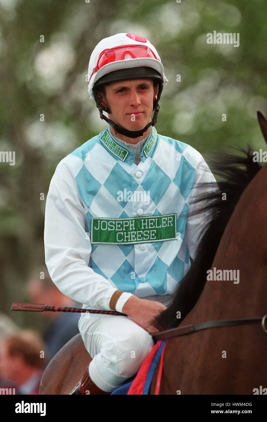 PAUL ROBERTS JOCKEY 22 May 1996 Stock Photo - Alamy