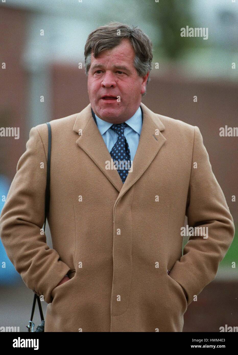 MICHAEL STOUTE RACE HORSE TRAINER 30 April 1996 Stock Photo - Alamy