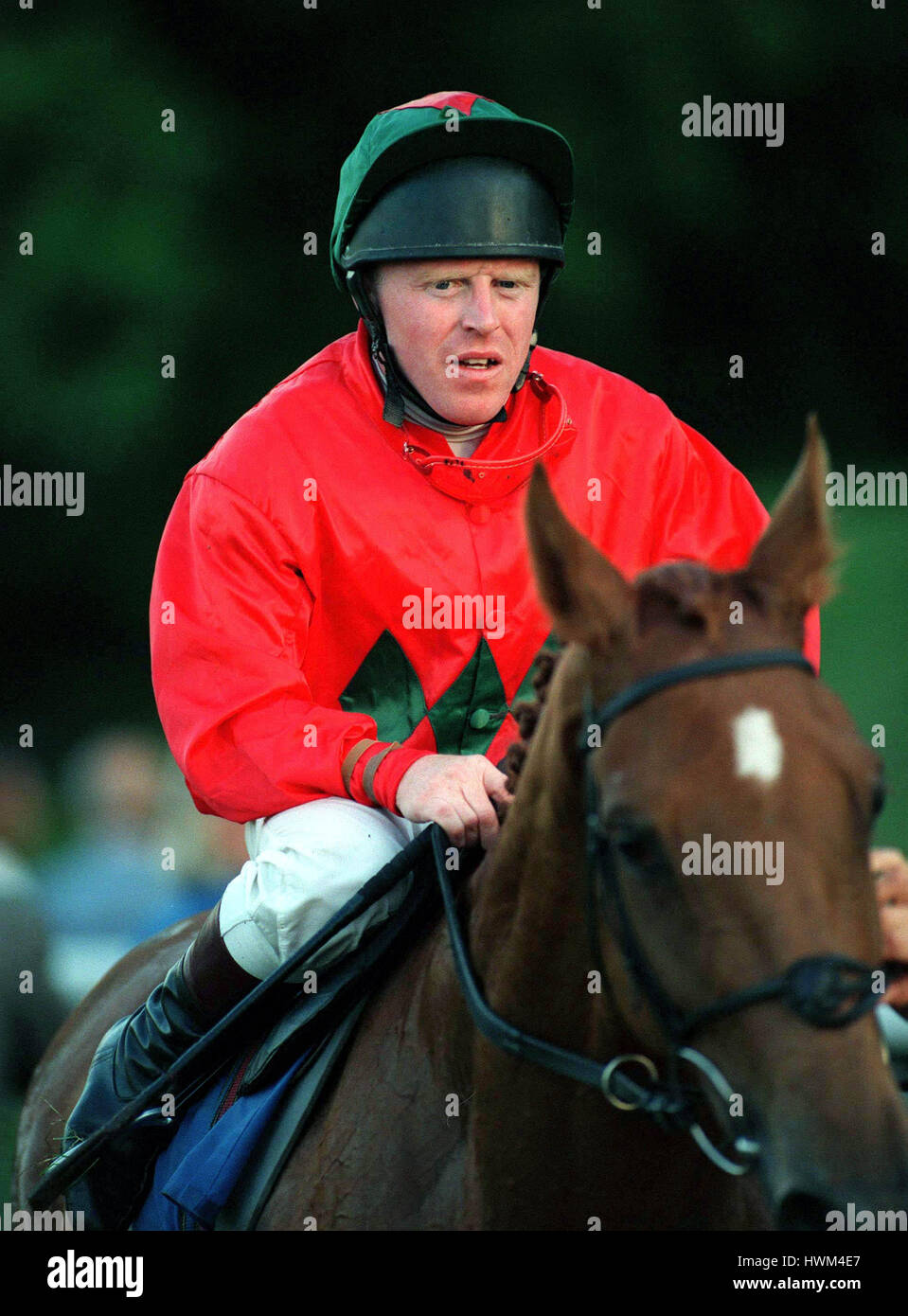 GARY BARDWELL JOCKEY 26 June 1996 Stock Photo - Alamy