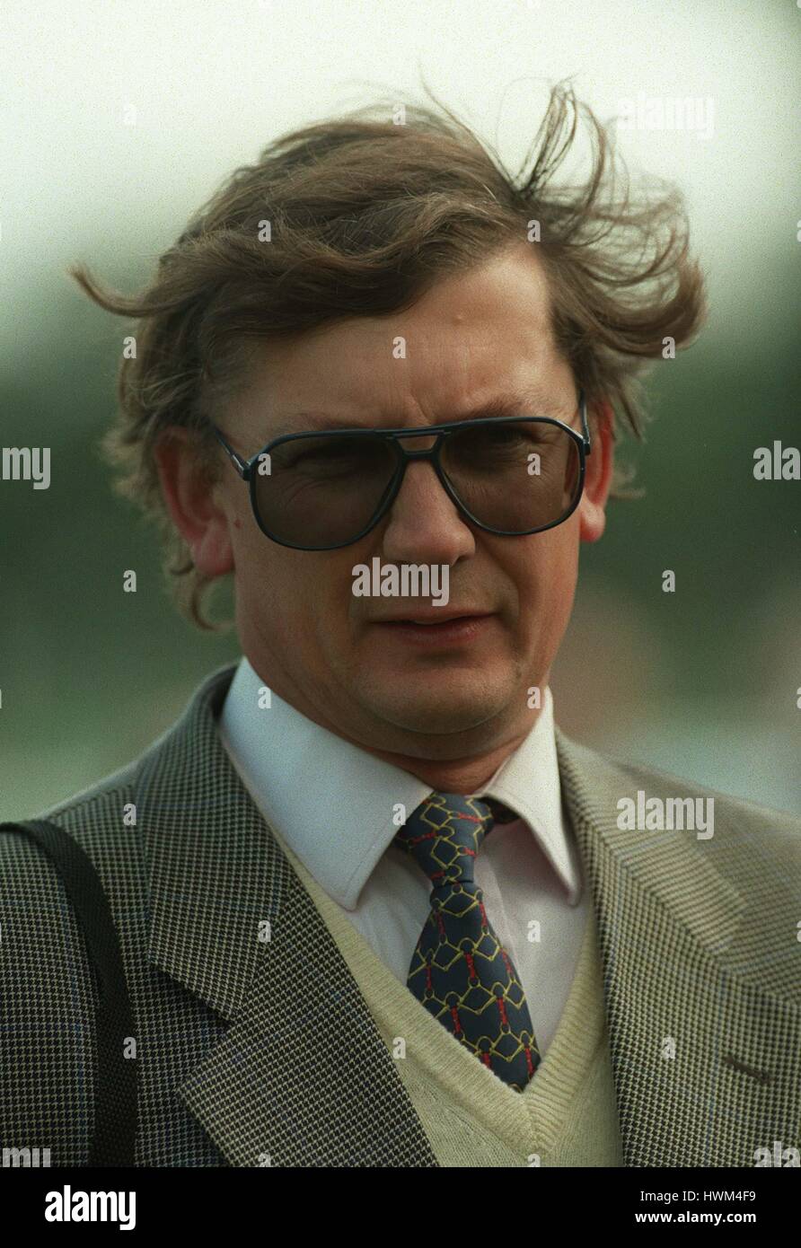 MARK TOMPKINS RACE HORSE TRAINER 16 September 1996 Stock Photo - Alamy