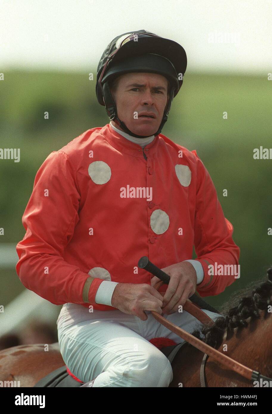 BRENT THOMPSON JOCKEY 04 June 1996 Stock Photo - Alamy