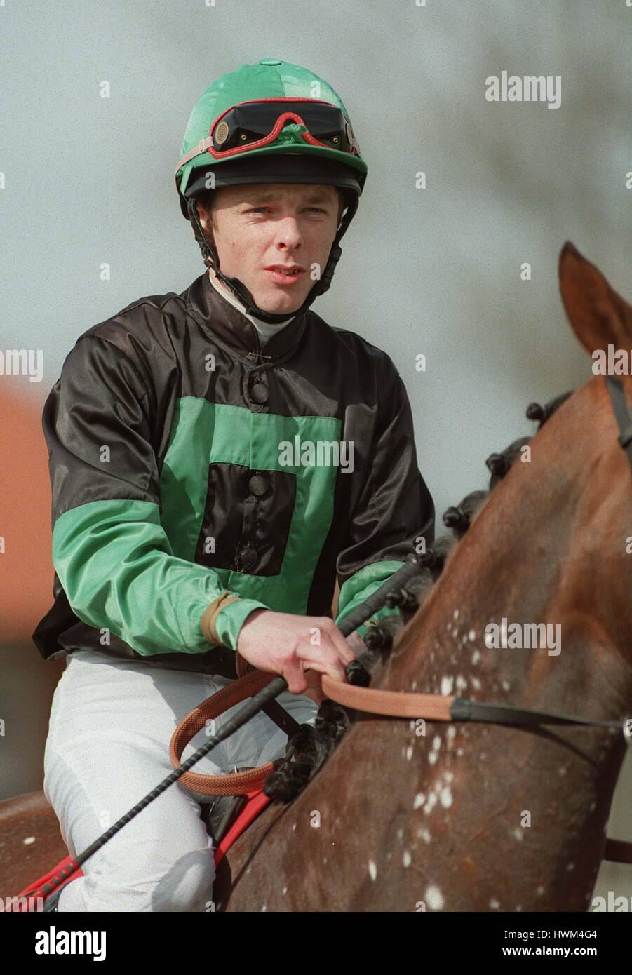 MICHAEL FENTON JOCKEY 13 May 1996 Stock Photo - Alamy