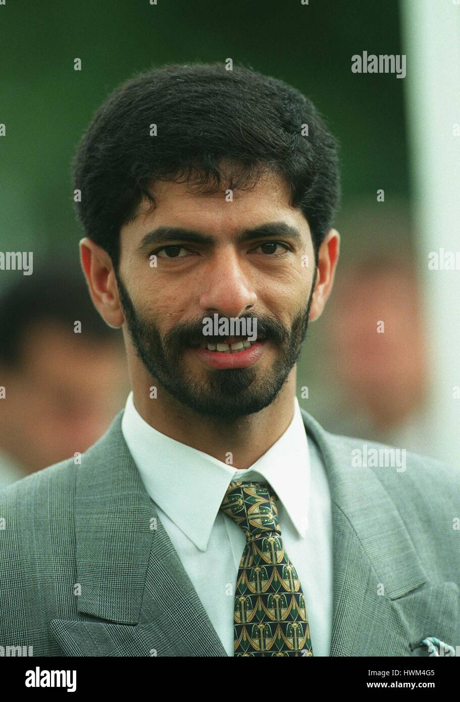 SAEED BIN SUROOR RACE HORSE TRAINER 16 September 1996 Stock Photo - Alamy
