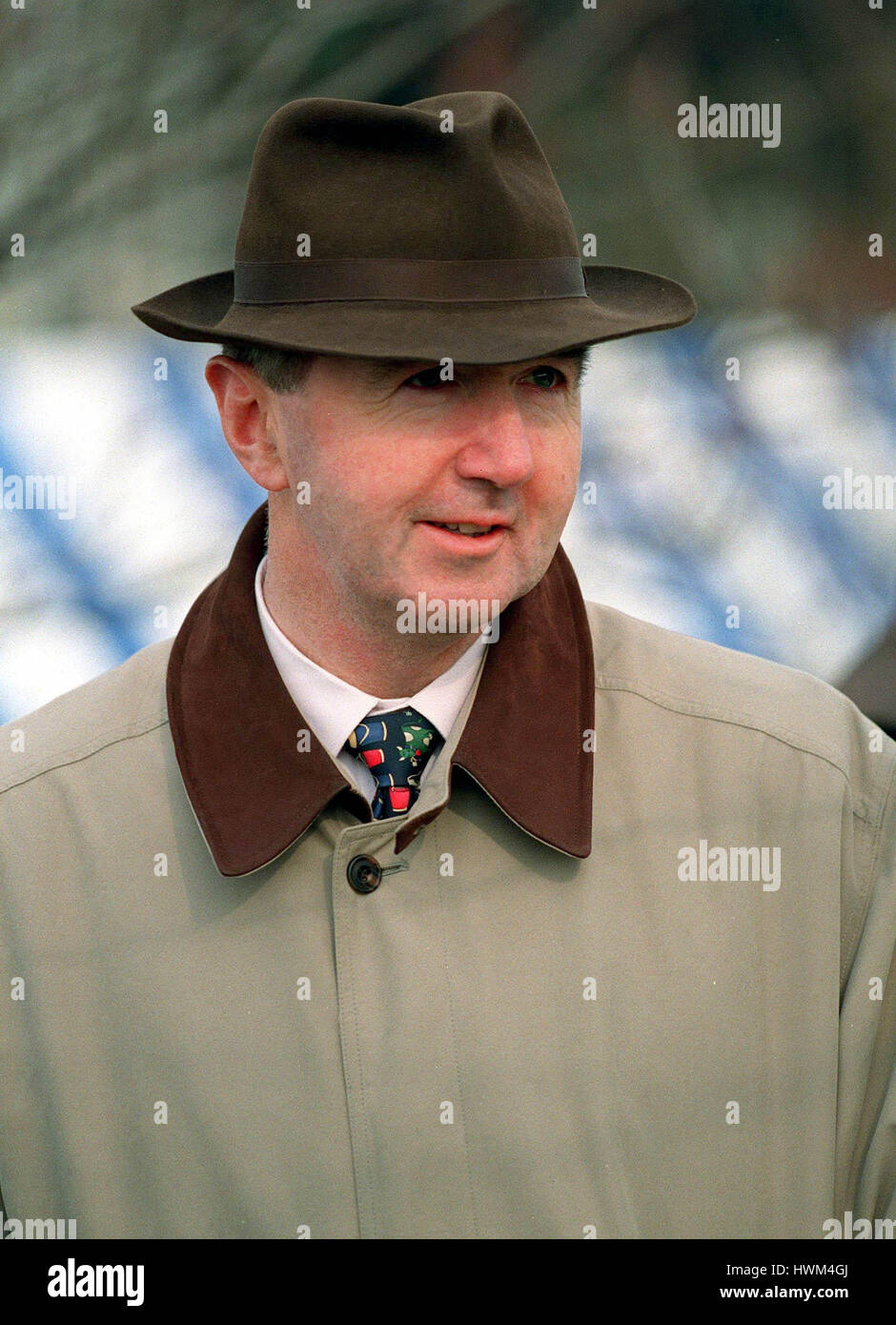 DERMOT WELD RACE HORSE TRAINER 15 April 1996 Stock Photo - Alamy