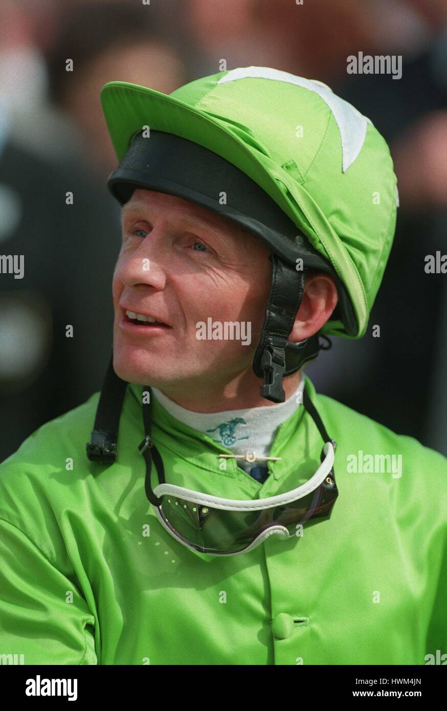 KEVIN DARLEY JOCKEY 19 September 1996 Stock Photo - Alamy