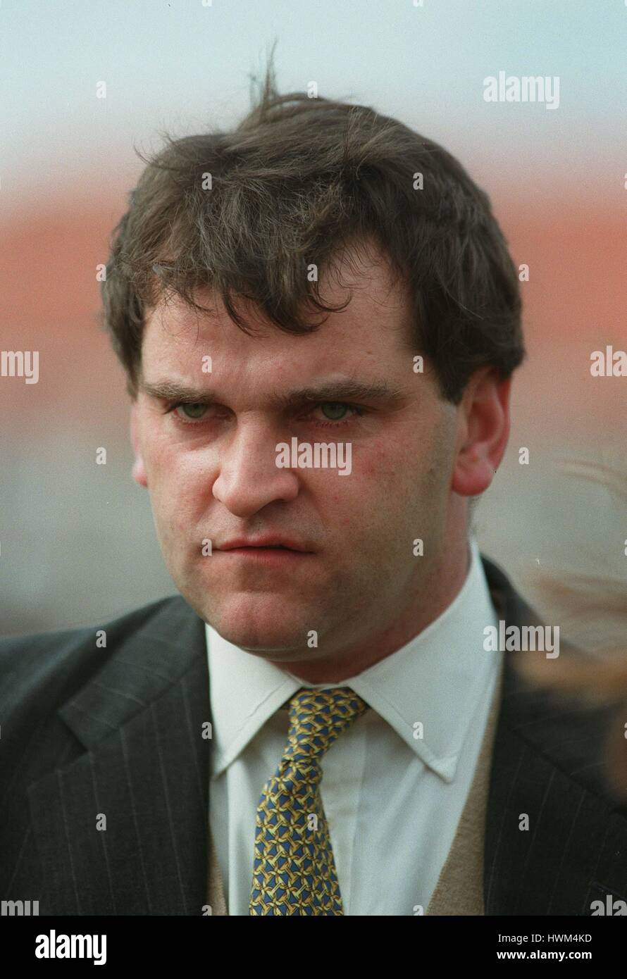 BRIAN MEEHAN RACE HORSE TRAINER 19 April 1996 Stock Photo - Alamy
