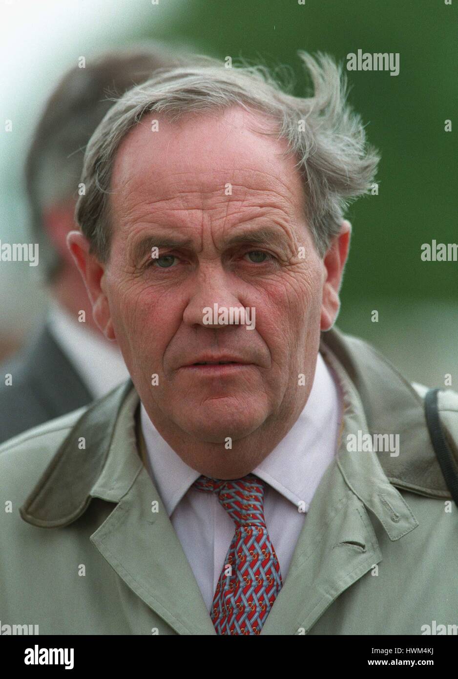 RICHARD HANNON RACE HORSE TRAINER 06 May 1996 Stock Photo - Alamy