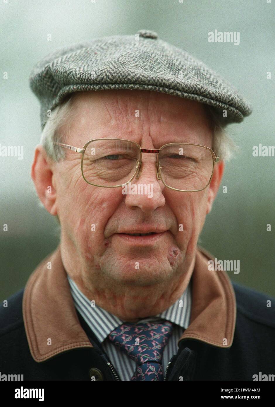 ALAN BAILEY RACE HORSE TRAINER 12 May 1996 Stock Photo - Alamy