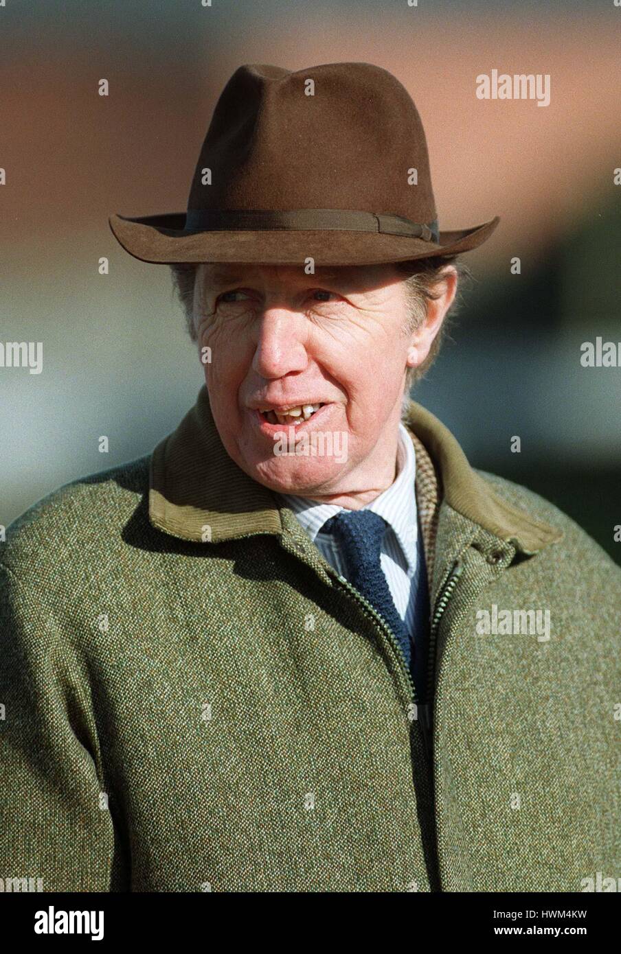 TIM FORSTER RACE HORSE TRAINER 26 March 1996 Stock Photo - Alamy