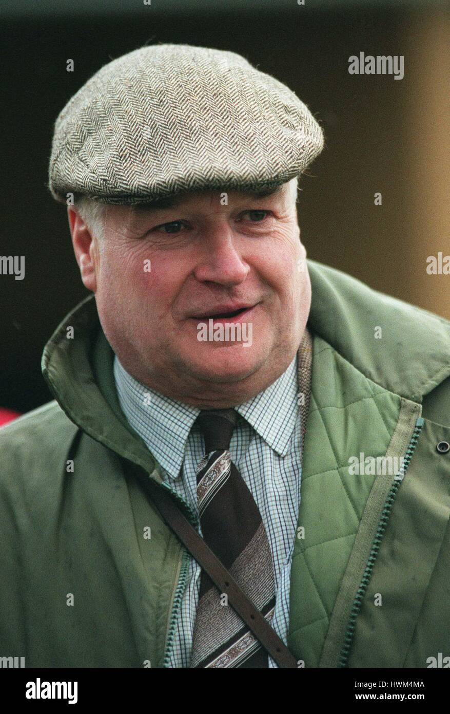 DAVID GANDOLFO RACE HORSE TRAINER 13 November 1996 Stock Photo - Alamy