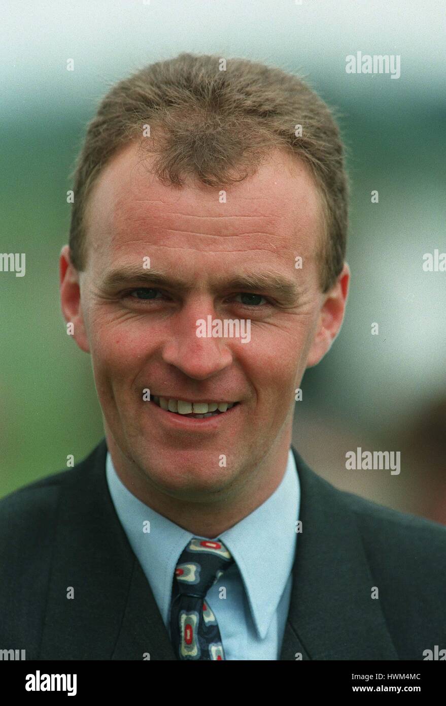 MARTIN BIELBY RACE HORSE TRAINER 12 May 1996 Stock Photo - Alamy