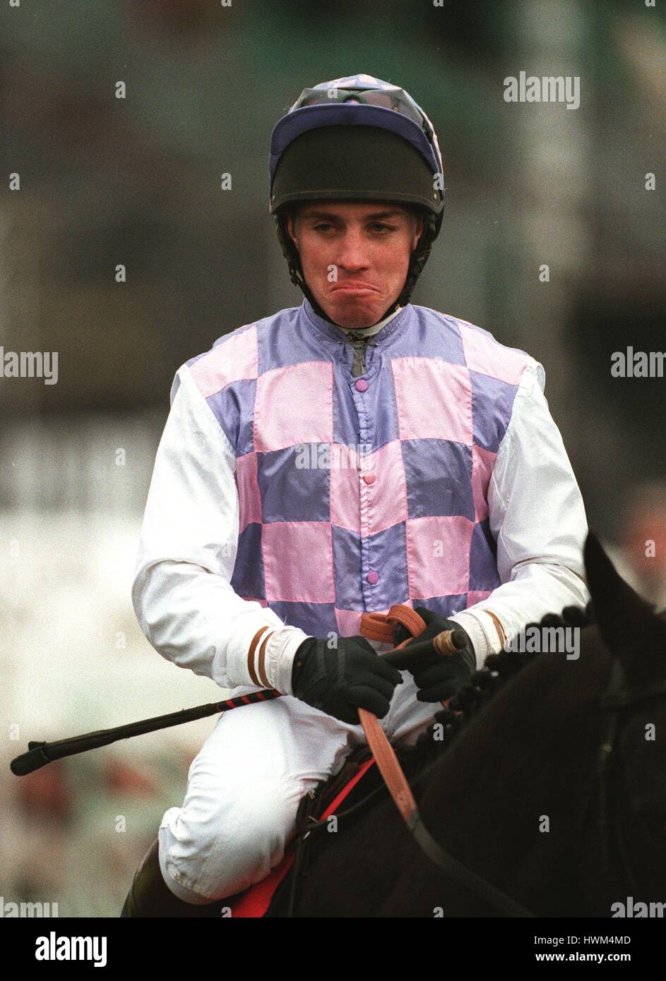 JASON TITLEY JOCKEY 10 April 1996 Stock Photo - Alamy