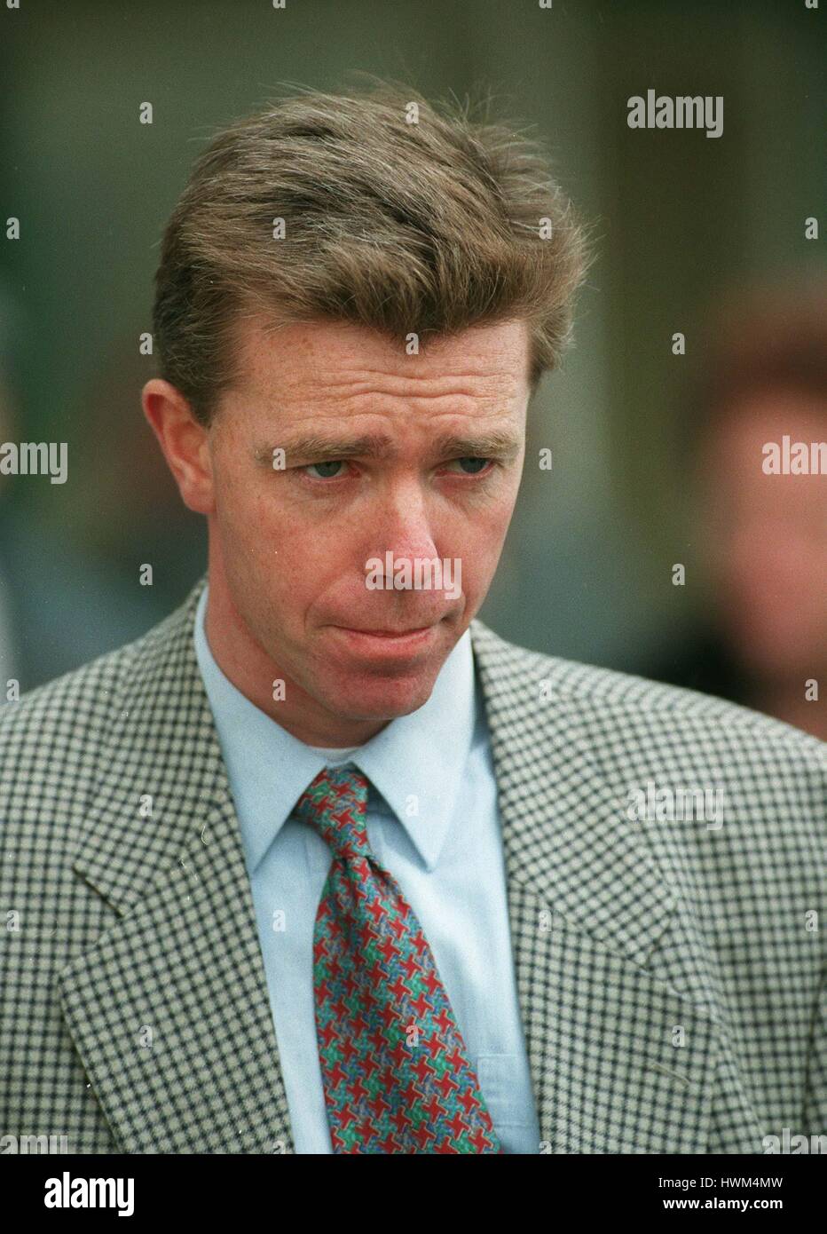 KARL BURKE RACE HORSE TRAINER 03 May 1996 Stock Photo - Alamy