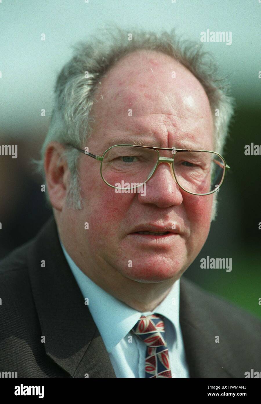 RON BOSS RACE HORSE TRAINER 19 April 1996 Stock Photo - Alamy