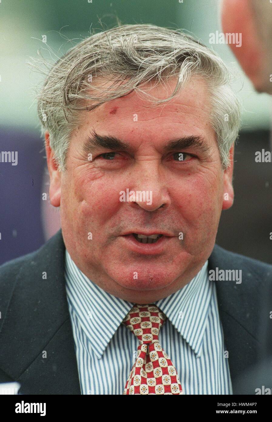 RON HODGES RACE HORSE TRAINER 03 September 1996 Stock Photo - Alamy