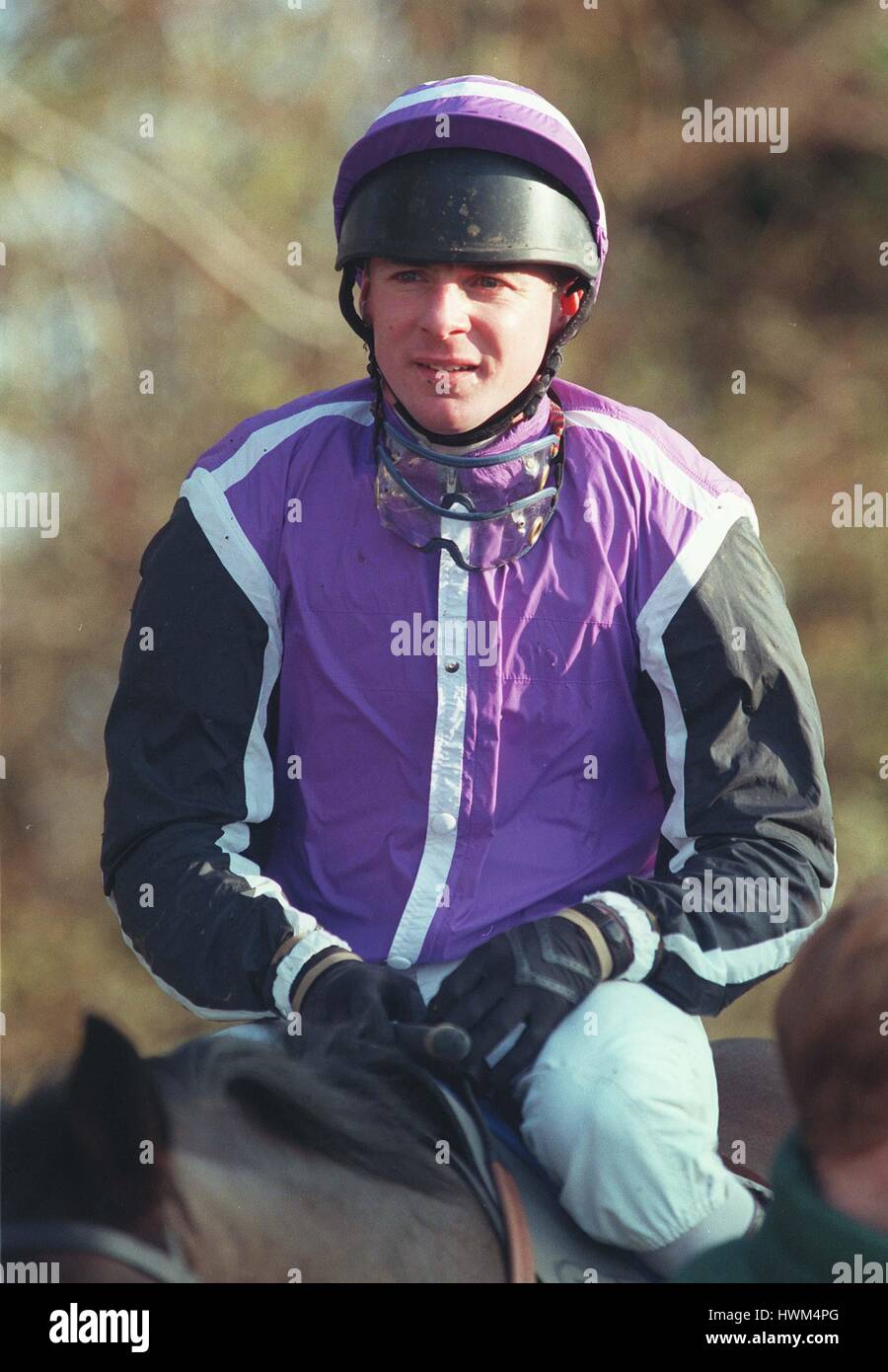 RICHARD GUEST JOCKEY 20 December 1996 Stock Photo - Alamy