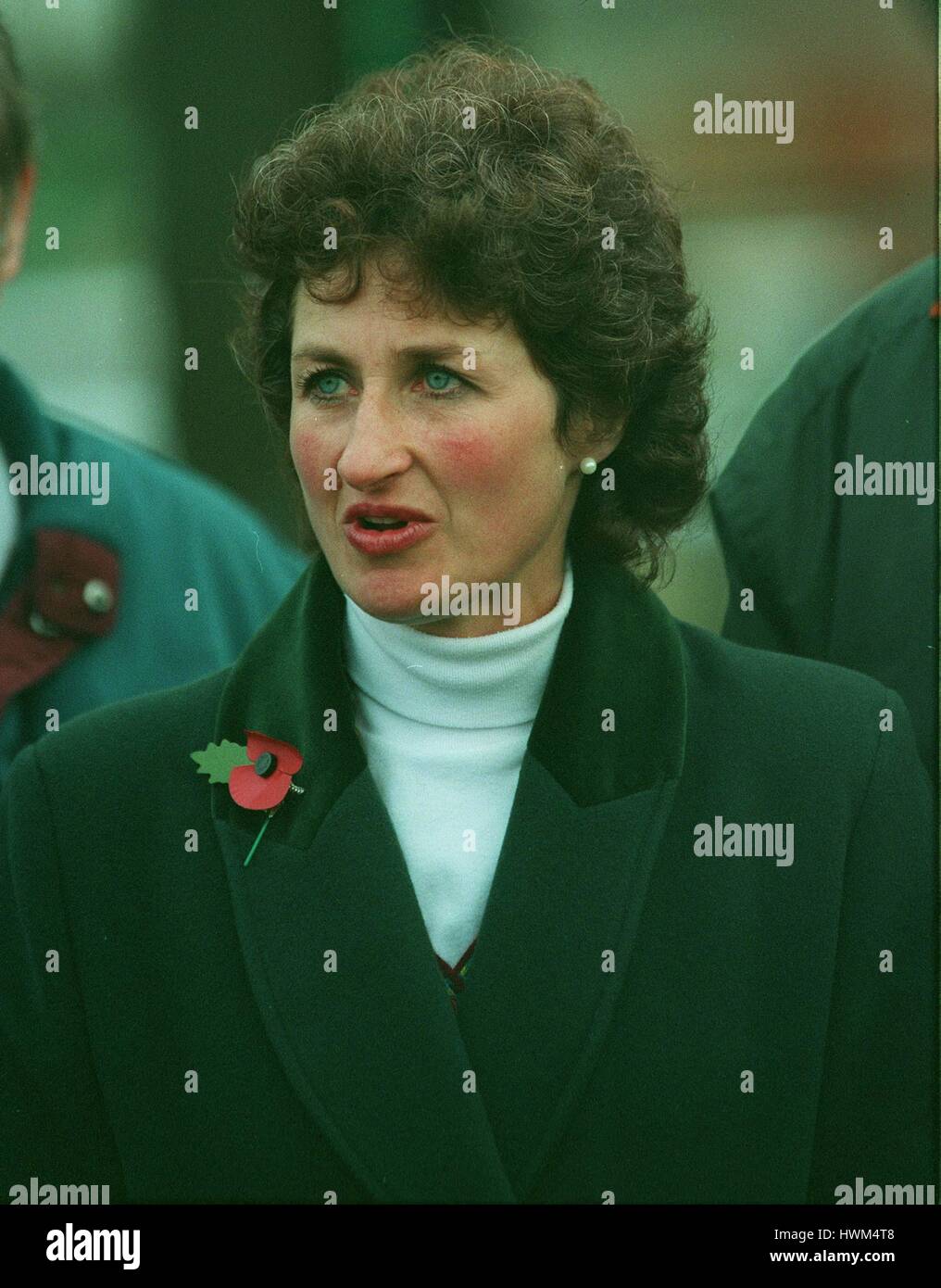 MRS S.D.WILLIAMS RACE HORSE TRAINER 14 November 1996 Stock Photo - Alamy