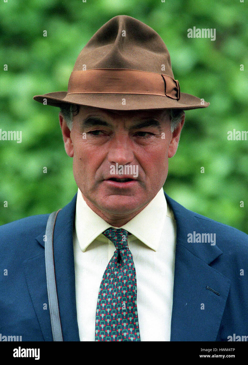 PAUL COLE RACE HORSE TRAINER 17 May 1996 Stock Photo - Alamy