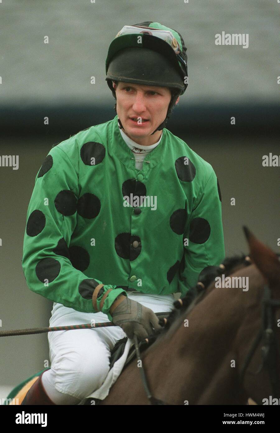 JAMIE RAILTON JOCKEY 24 January 1996 Stock Photo - Alamy