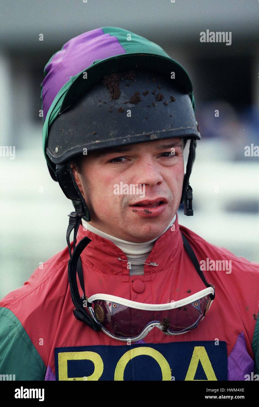 DARREN MOFFATT JOCKEY 11 December 1996 Stock Photo - Alamy