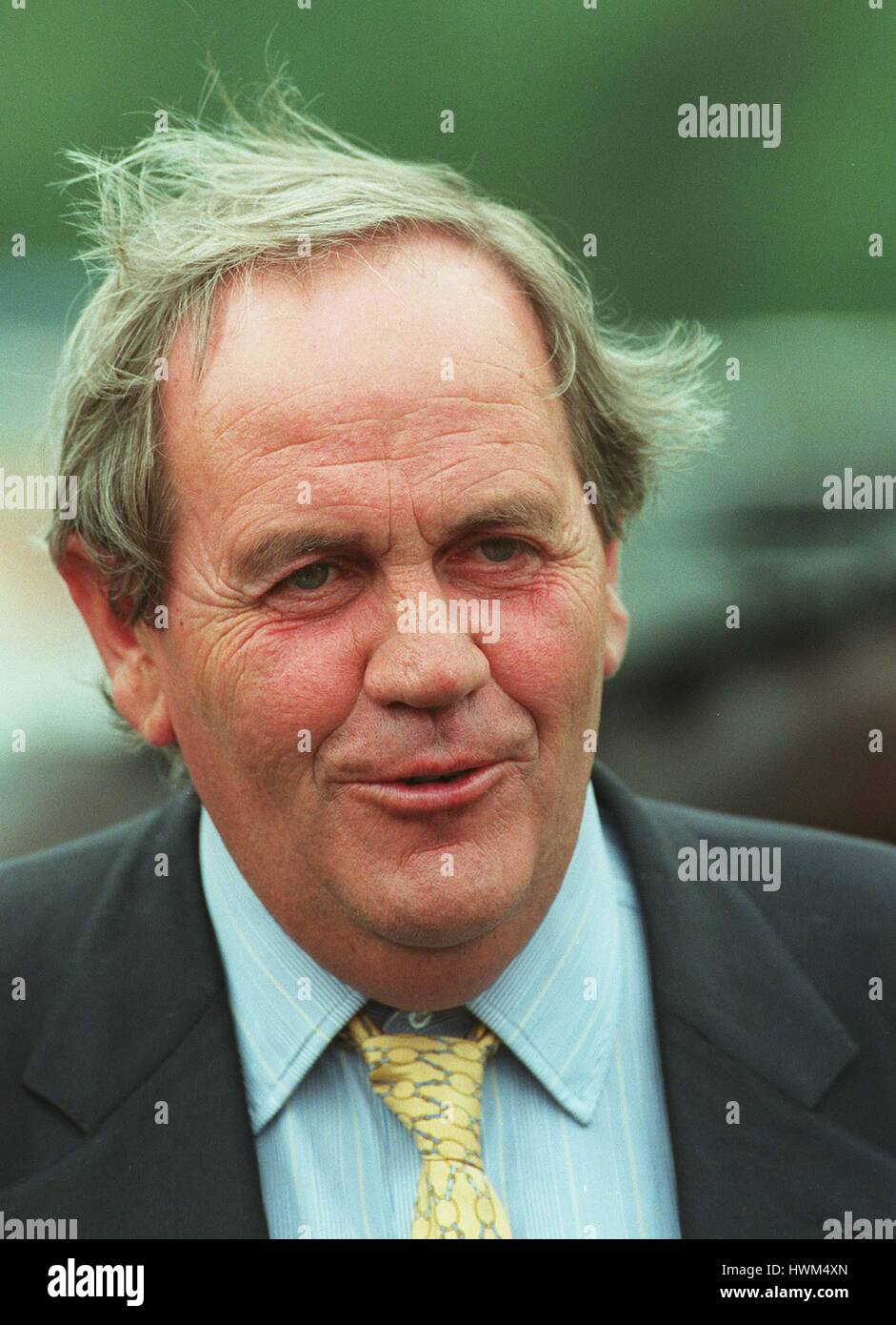 RICHARD HANNON RACE HORSE TRAINER 03 September 1996 Stock Photo - Alamy