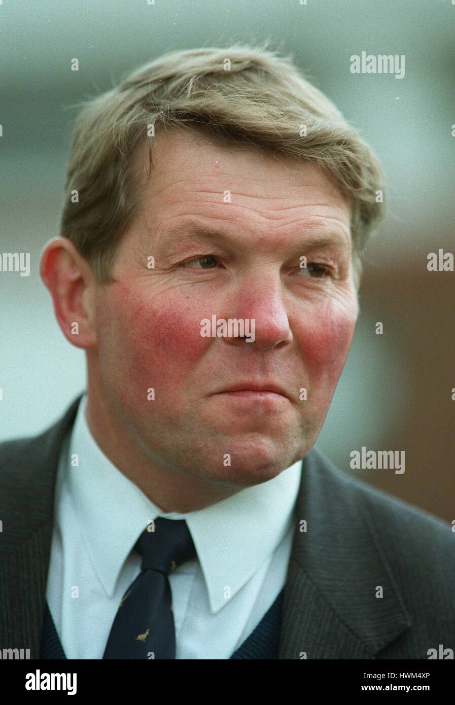PIP PAYNE RACE HORSE TRAINER 06 May 1996 Stock Photo - Alamy
