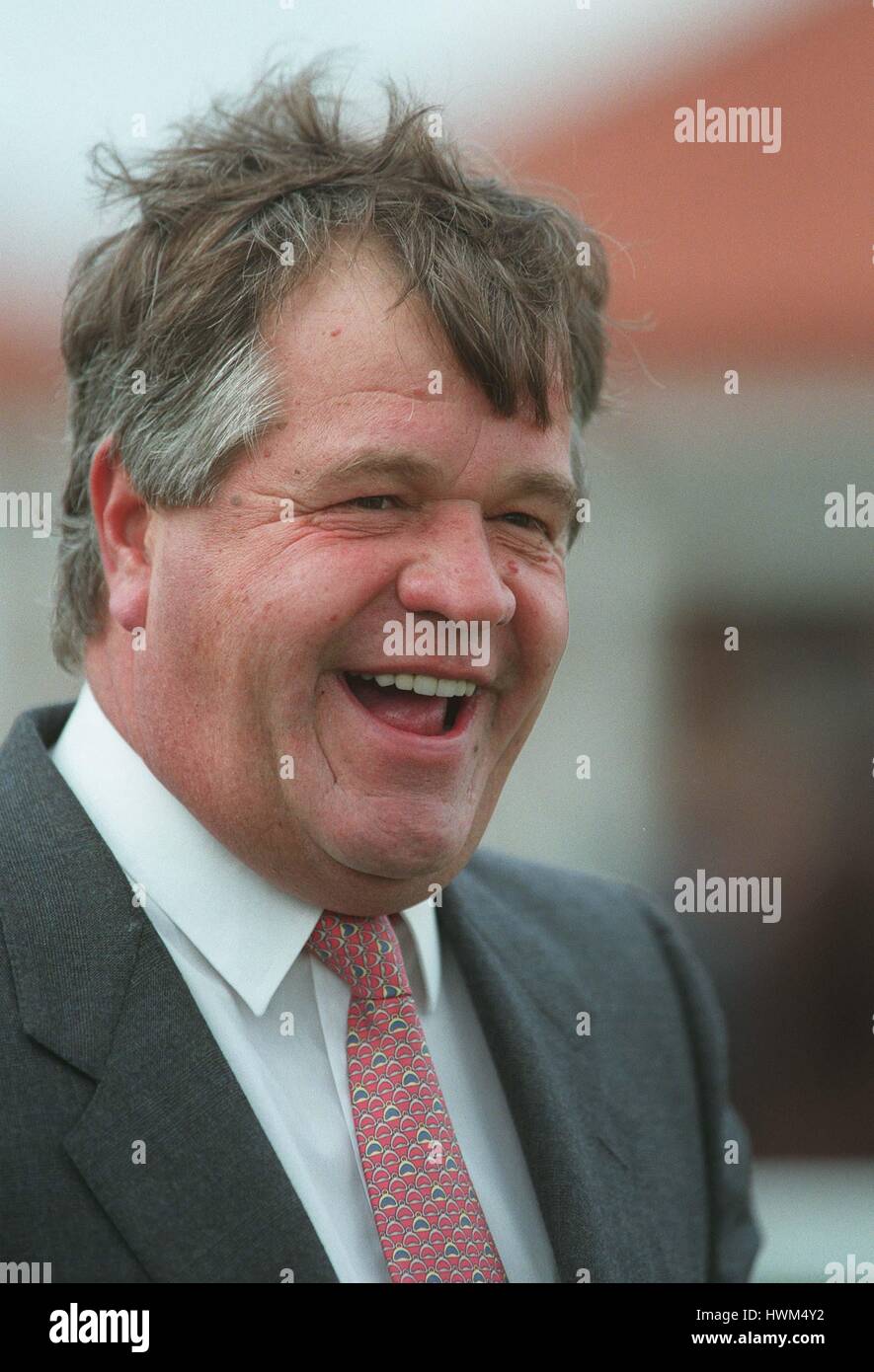 MICHAEL STOUTE RACE HORSE TRAINER 19 April 1996 Stock Photo - Alamy