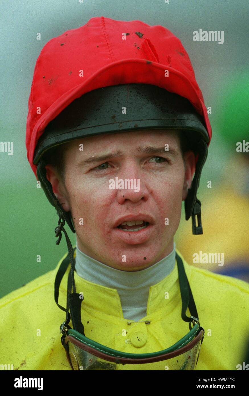 JASON WEAVER JOCKEY 04 April 1996 Stock Photo - Alamy