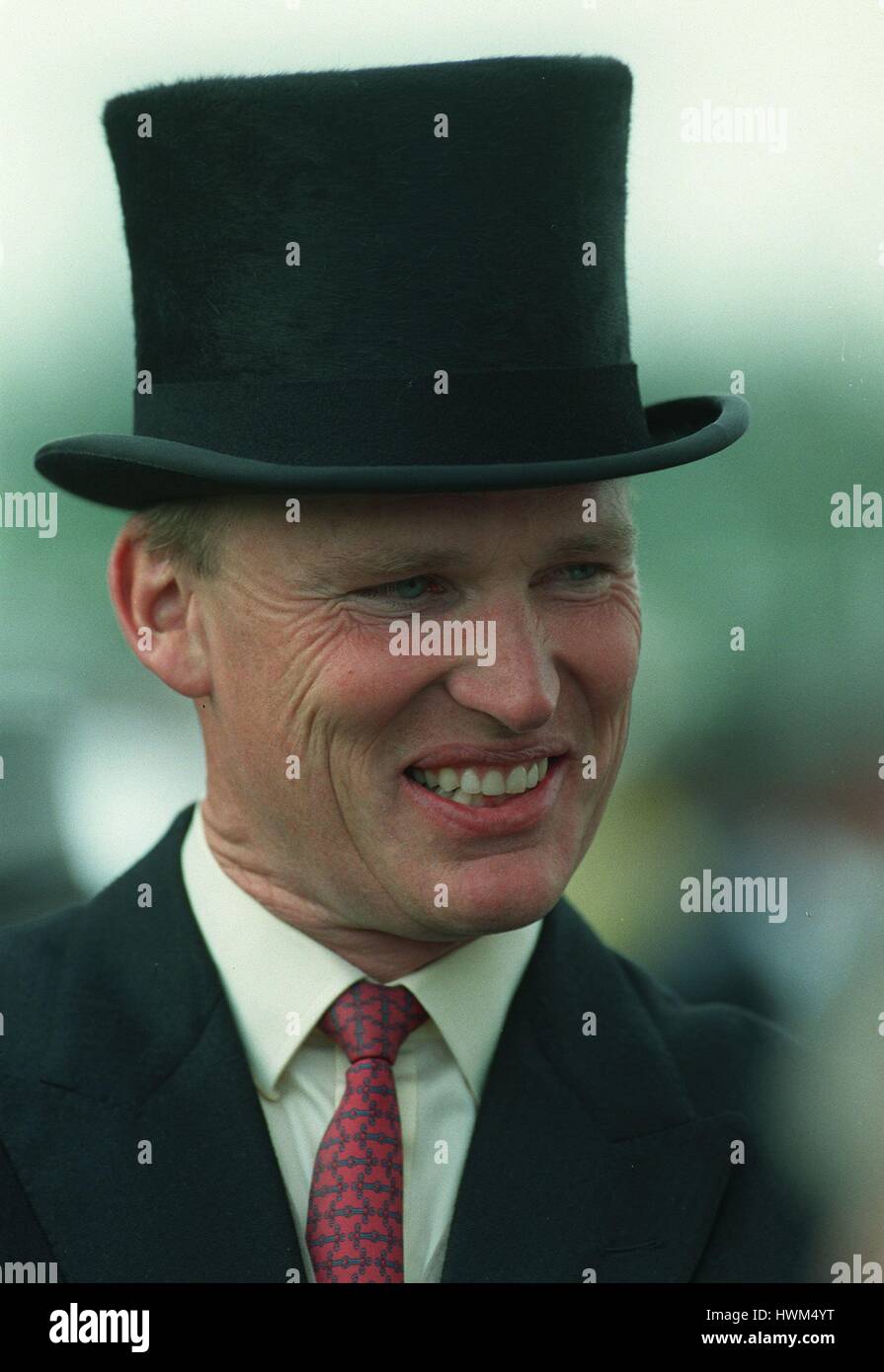 JOHN GOSDEN RACE HORSE TRAINER 09 July 1996 Stock Photo - Alamy