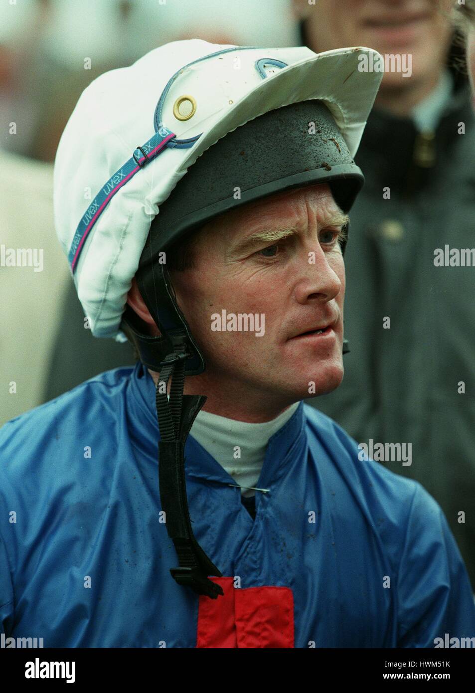 MICHAEL KINANE JOCKEY 12 June 1996 Stock Photo - Alamy